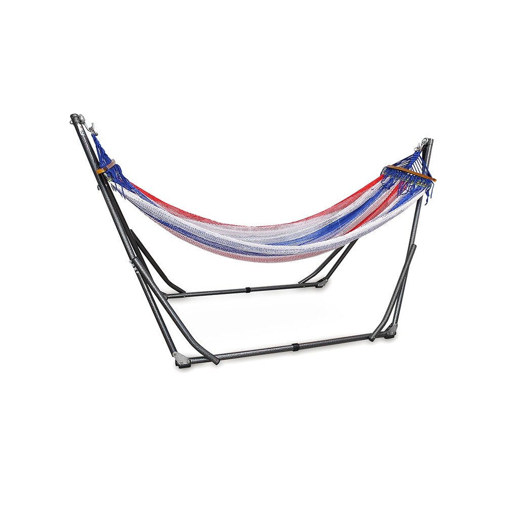 Riippumatto telineellä ja kantolaukulla - 24hshop.fi